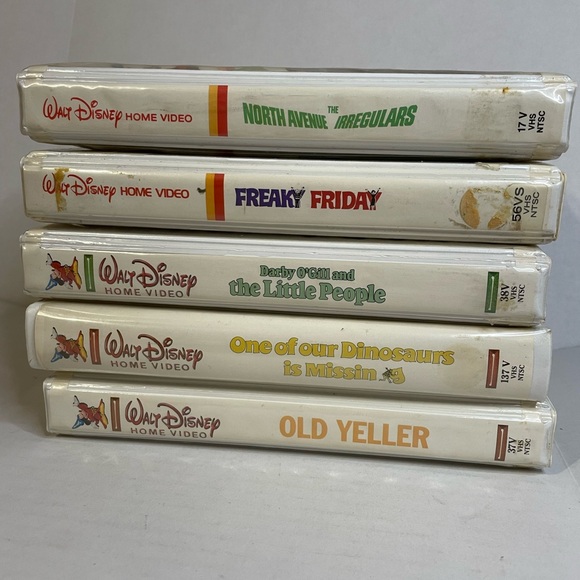 Disney | Media | Walt Disney Home Video White Clamshell Vhs Vintage 5 ...